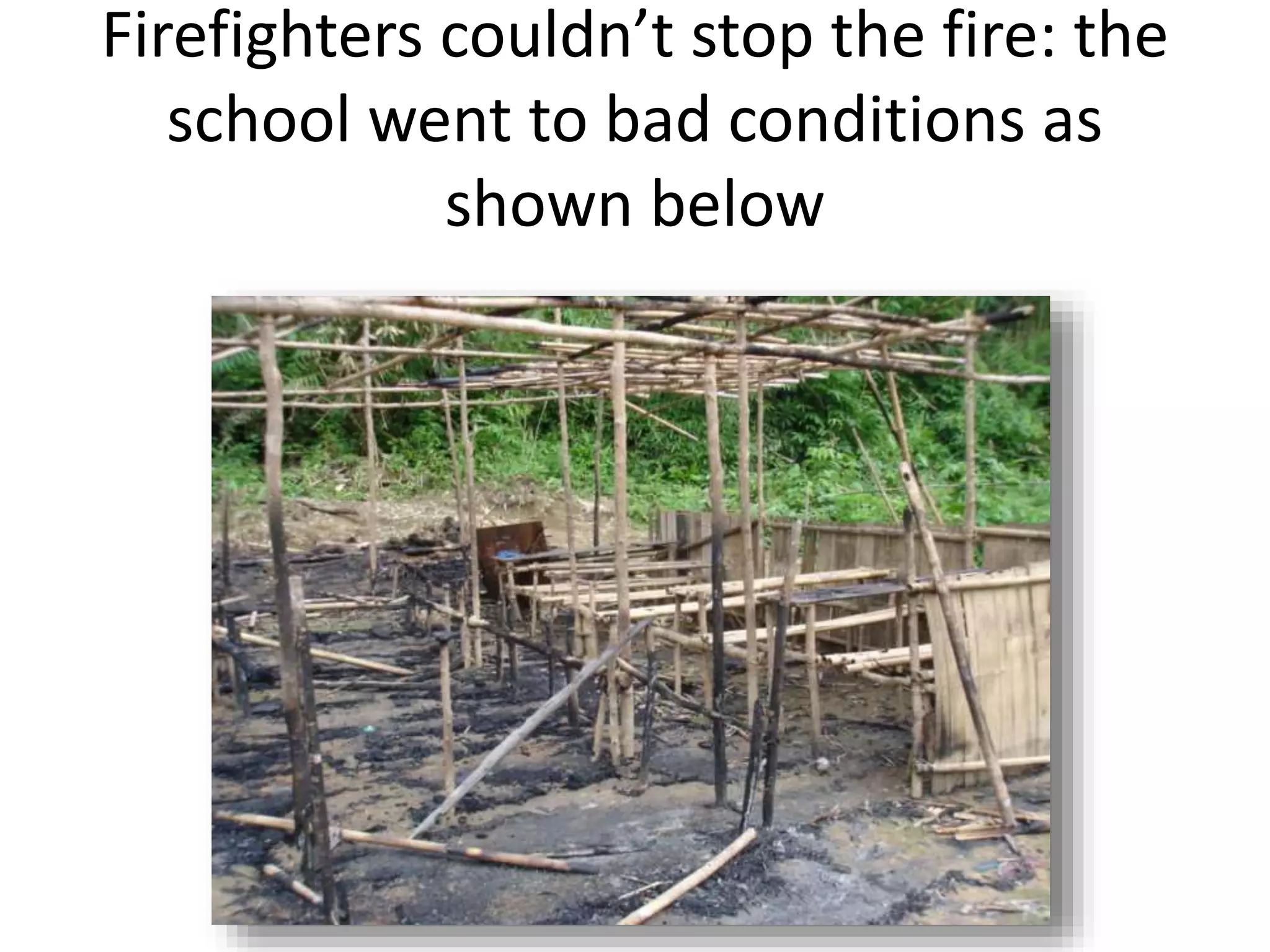 High school disaster | PPTX