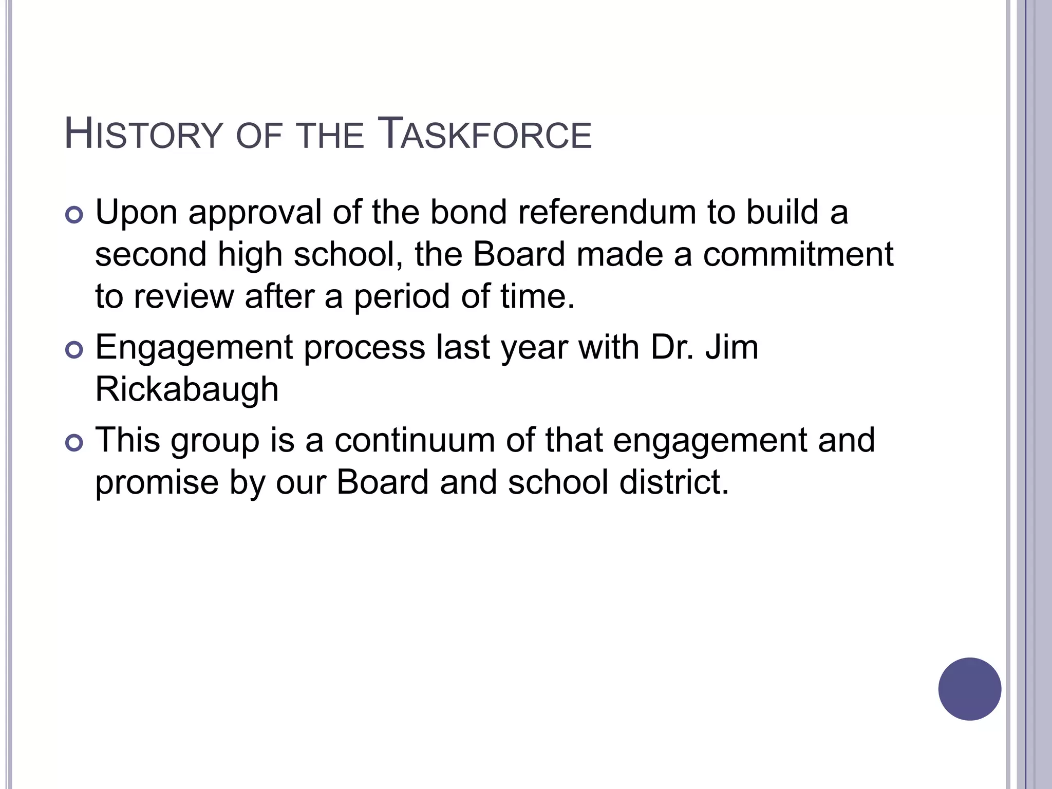 High School Engagement Taskforce - School Board Update 3/21/13 | PPT