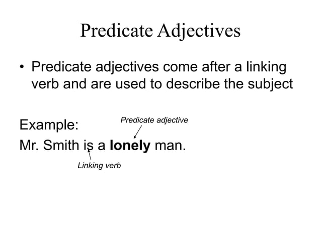 High School English - adjectives - simple.ppt