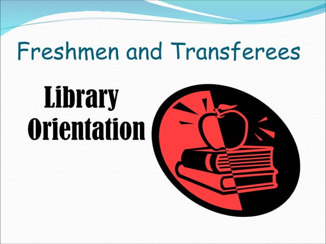 Library Orientation | PPS | Education
