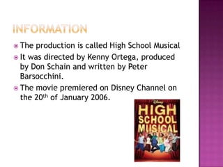 High school musical | PPTX