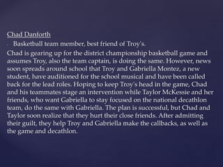 High school musical on stage! | PPTX