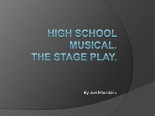 High school musical slideshow | PPTX | Musicals | Genres