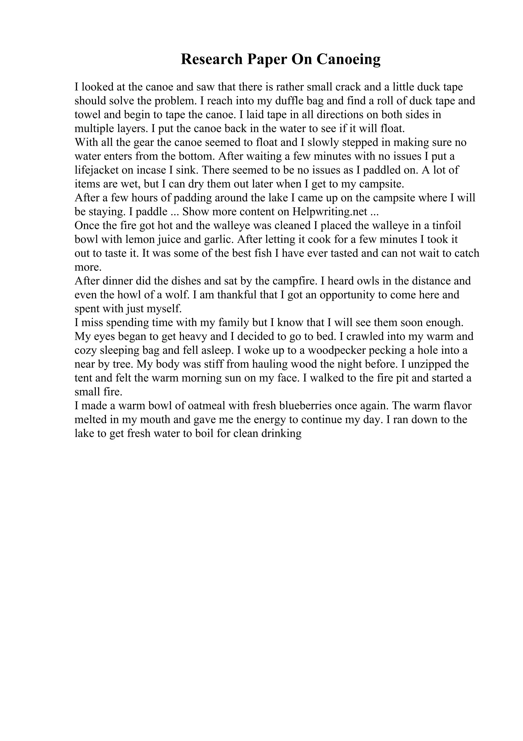 High School Personal Statement Essay Examples | PDF | Fiction | Books ...