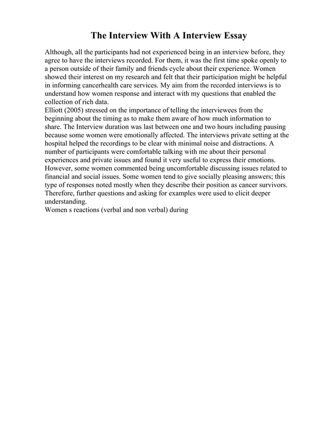 High School Personal Statement Essay Examples | PDF