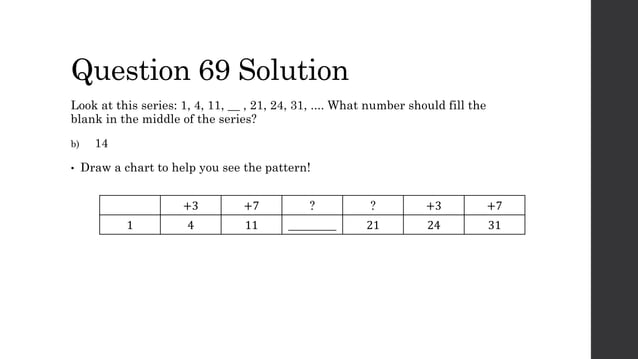 High School Placement Test: Quantitative Skills | PPT