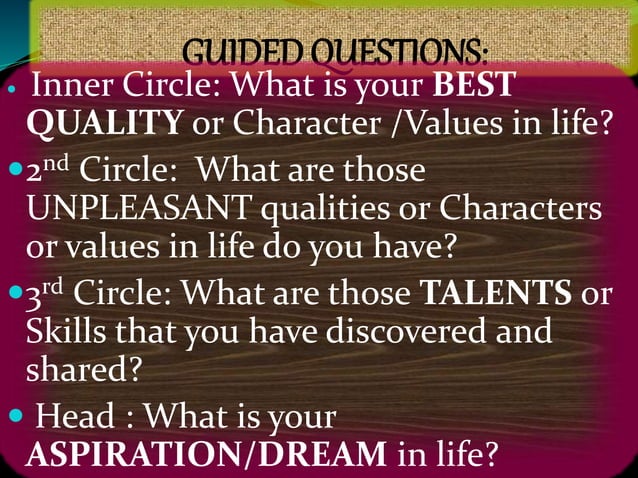 High school recollection | PPTX