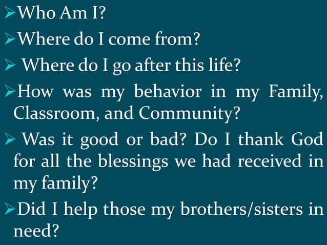 High school recollection | PPTX