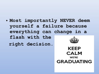 High school reflection | PPT