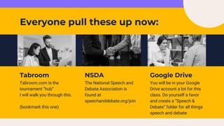High School Speech + Debate Class Intro.pptx