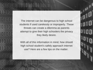 High school students and cybersecurity | PDF