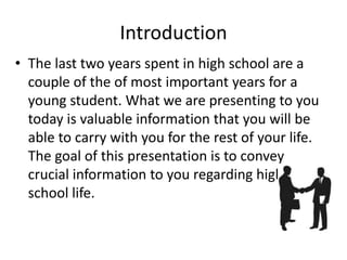 Highschool tips | PPTX