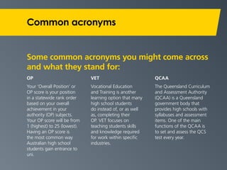 Uni acronyms every high school student needs to know | PDF
