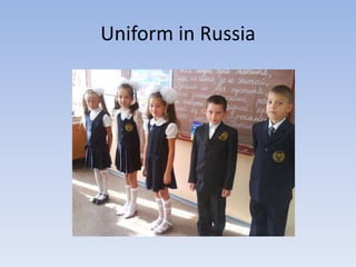 High school uniform | PPTX