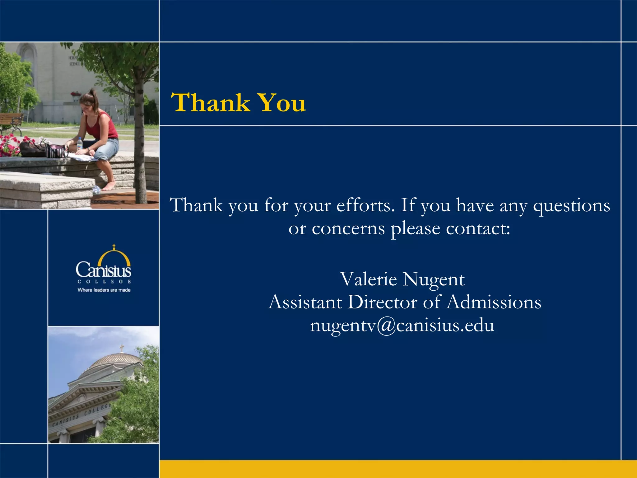 High School Visit | PPT