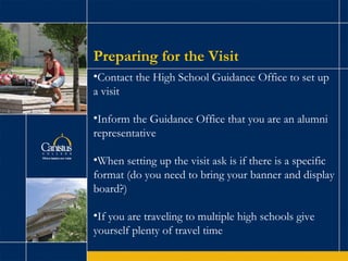 High School Visit | PPT