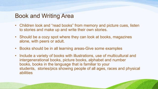 High scope the learning environment | PPTX