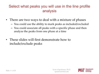 HighScore Plus for Crystallite Size Analysis.pptx