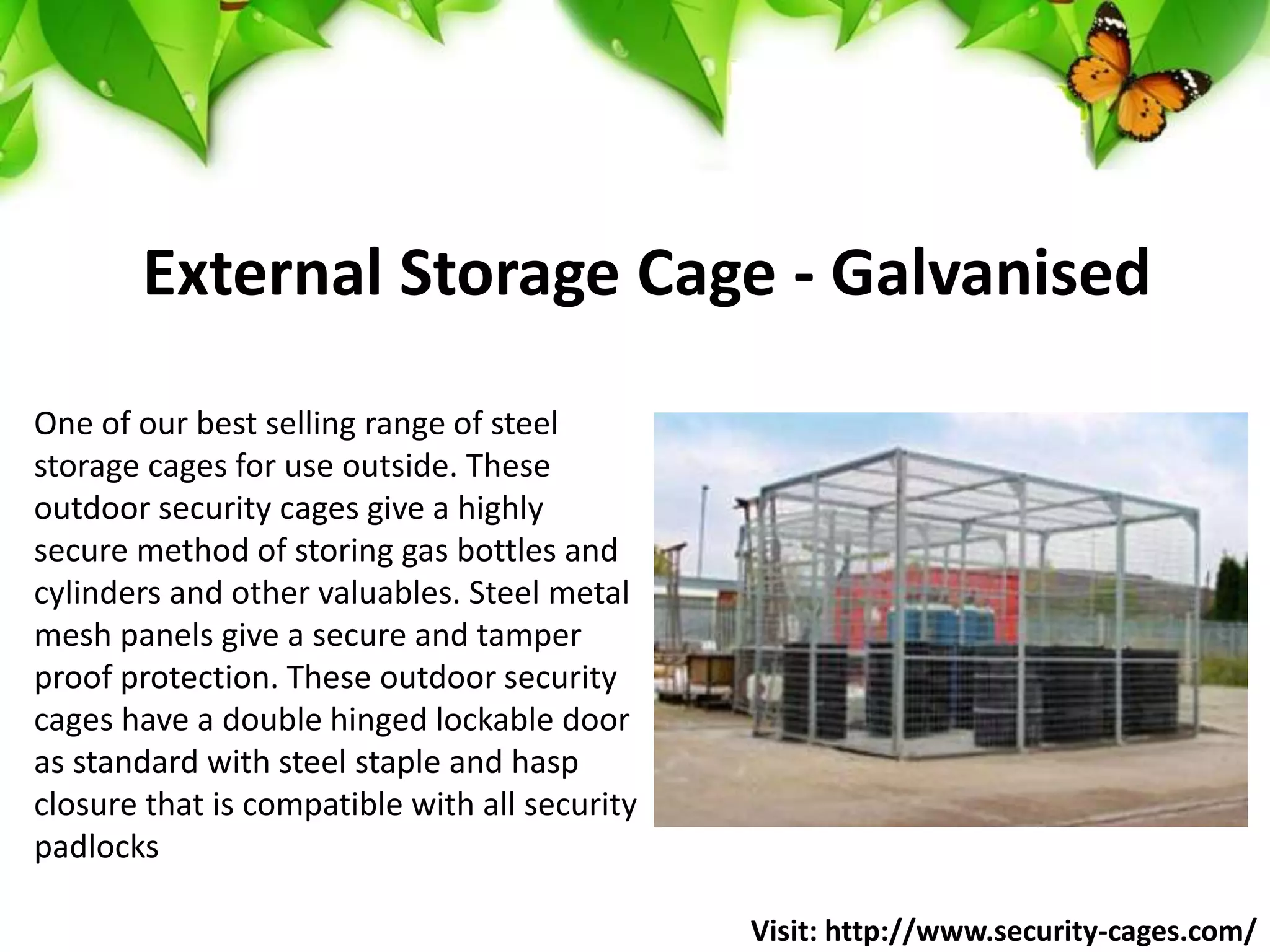 High security cage | PPTX