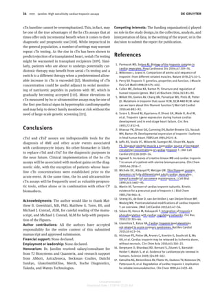 High Sensitivity Troponin | PDF