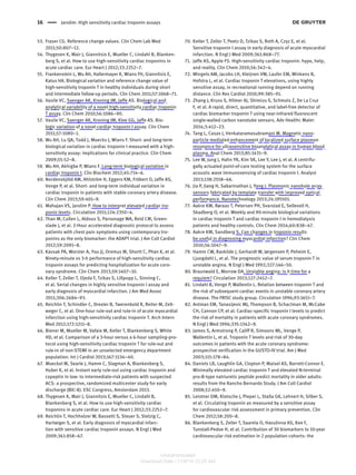 High Sensitivity Troponin | PDF