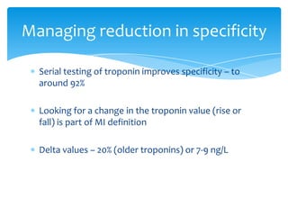 High sensitivity troponins | PPTX