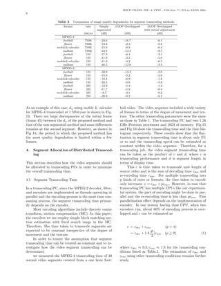 High-speed Distributed Video Transcoding for Multiple Rates ... | PDF
