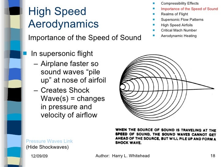 High Speed Aerodynamics