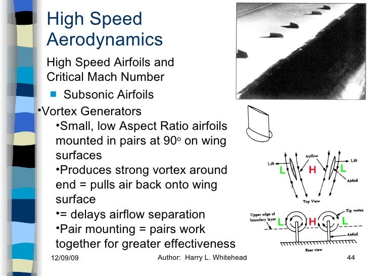 High Speed Aerodynamics