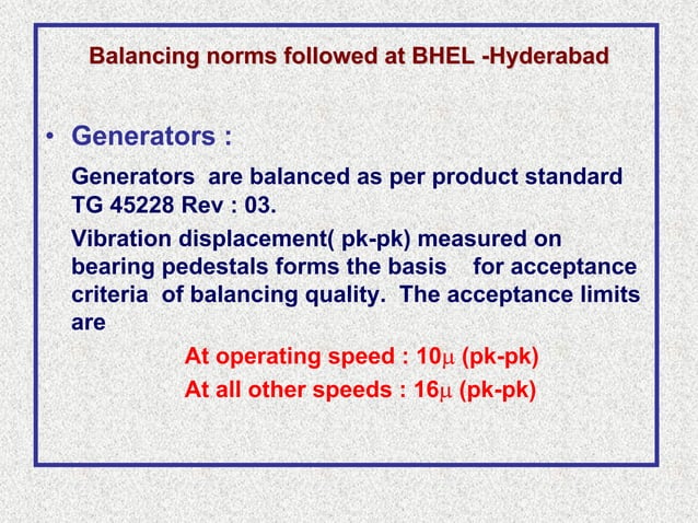 High speed balancing of turbine rotors | PDF | Physics | Science