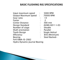 High Speed Bearing Endurance Test Rig | PPTX
