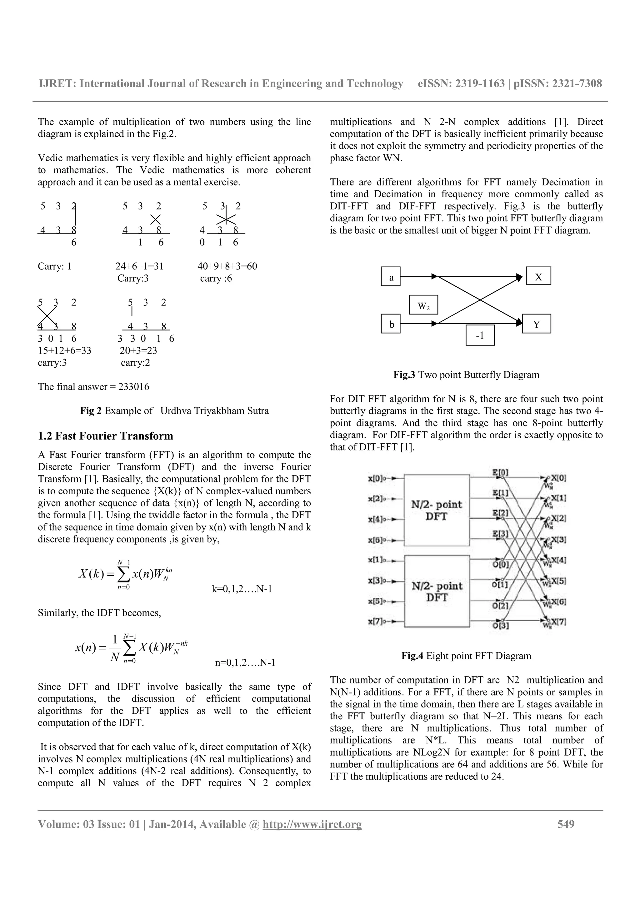 High speed multiplier using vedic mathematics | PDF
