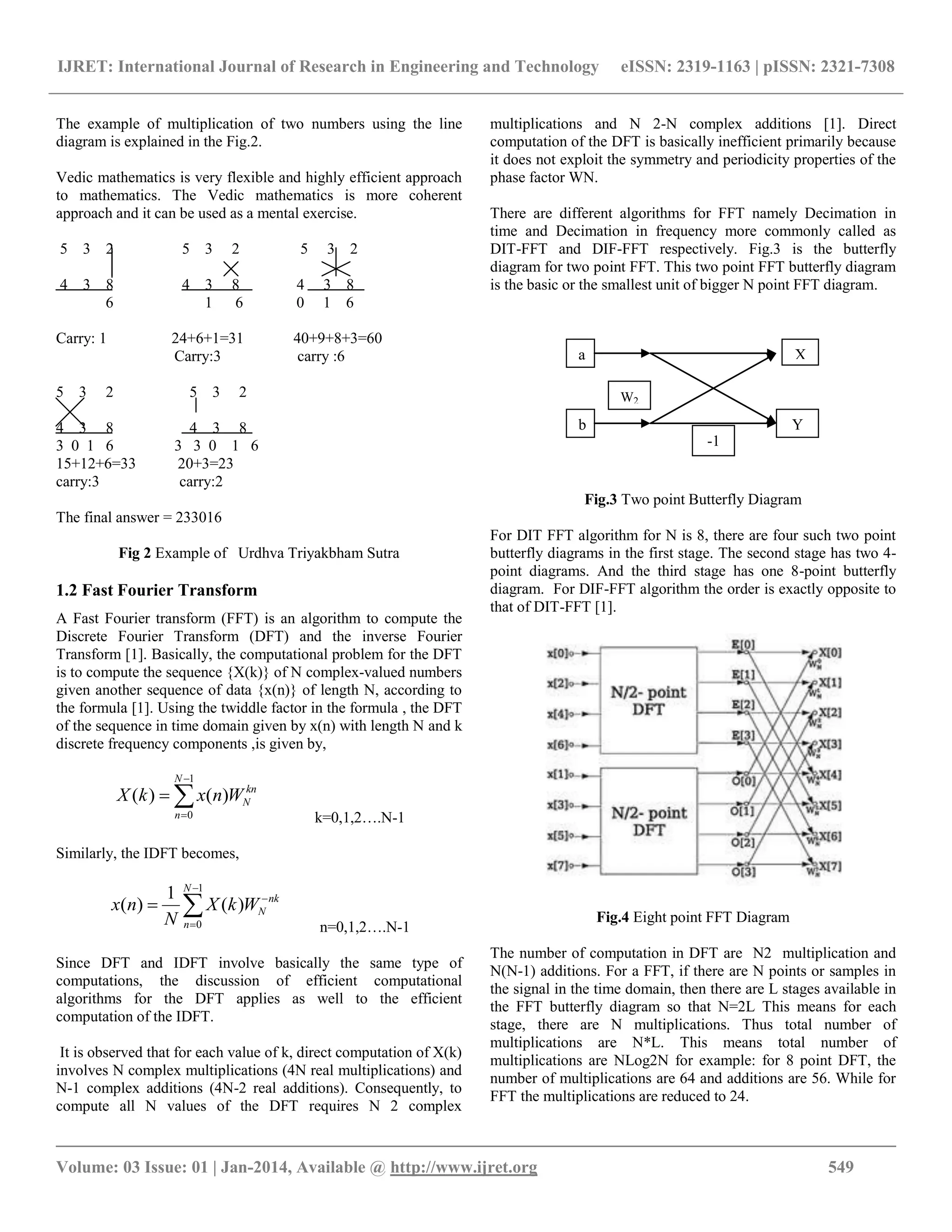 High speed multiplier using vedic mathematics | PDF