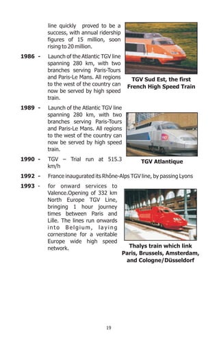 highspeed Rail | PDF | Rail Travel | Travel Type
