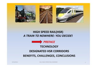 High speed rail 01 | PPT