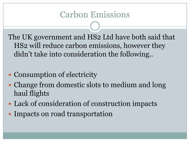 High speed rail – hs2 presentation | PPTX