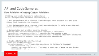 Java Library for High Speed Streaming Data | PPT