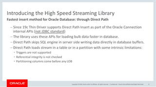 Java Library for High Speed Streaming Data | PPT