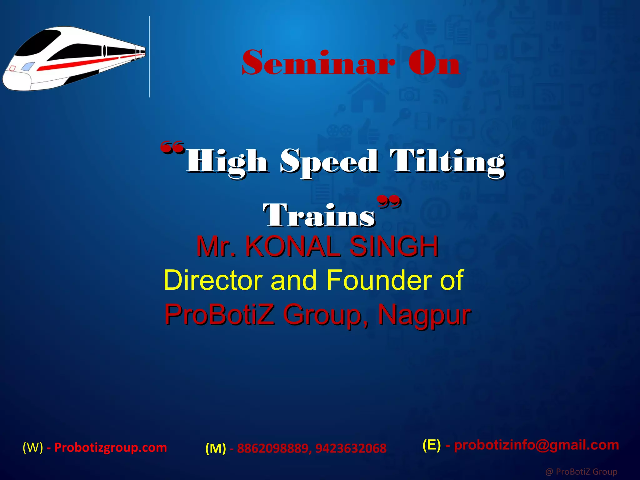 High Speed Tilting Trains | PPT