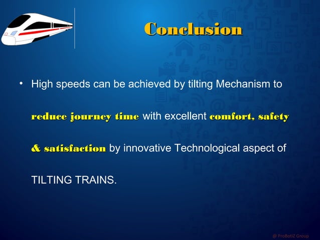 High Speed Tilting Trains | PPT