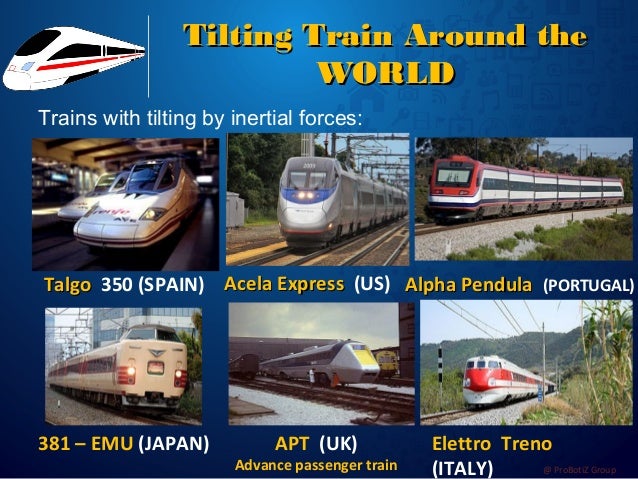 High Speed Tilting Trains