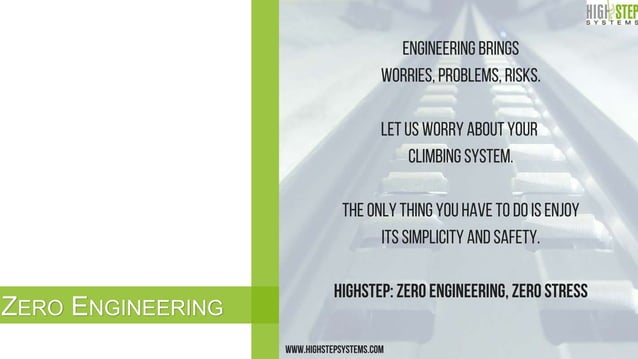 Benefits of the HighStep climbing system | PPT