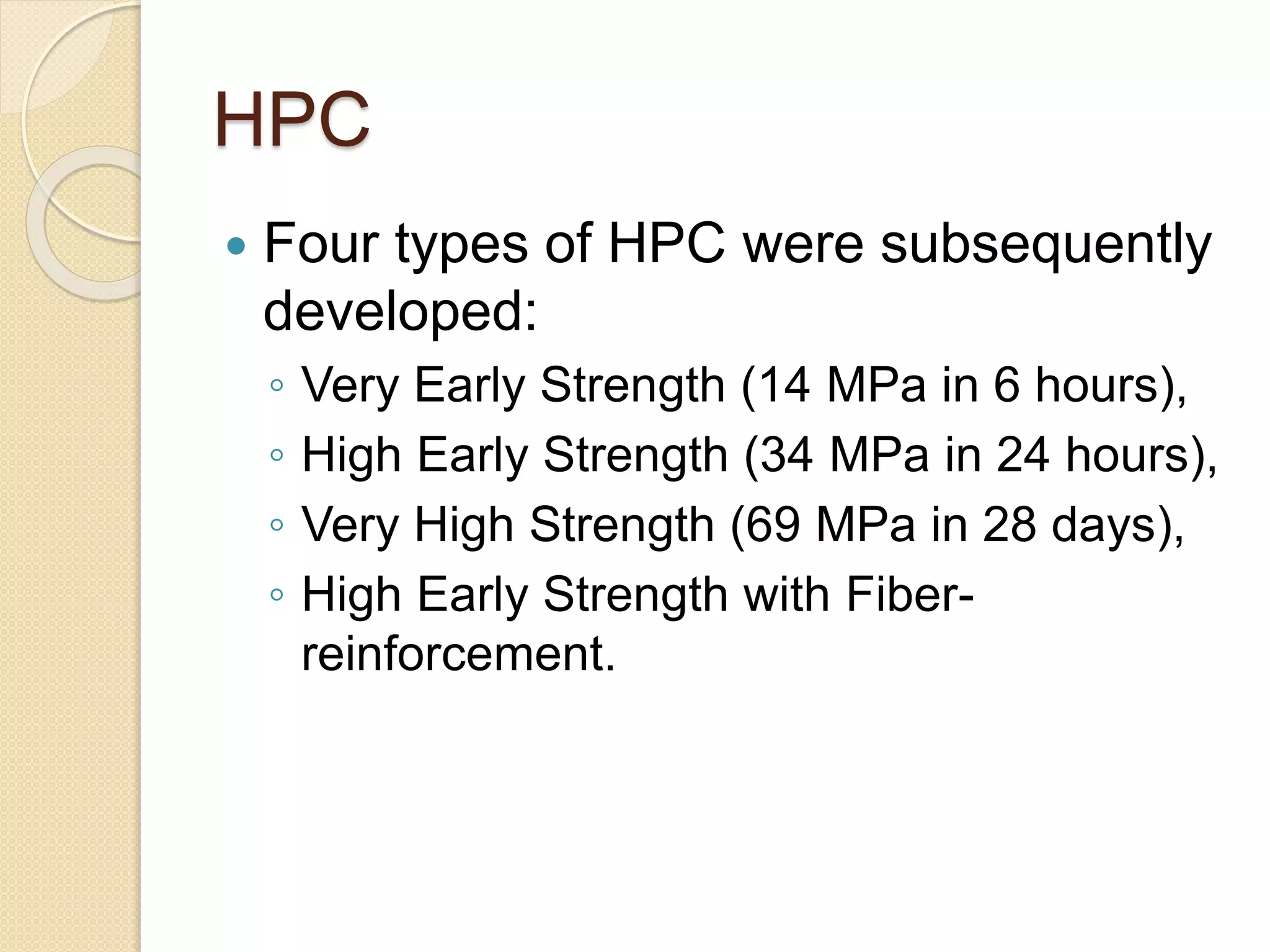 High strength concrete | PPTX