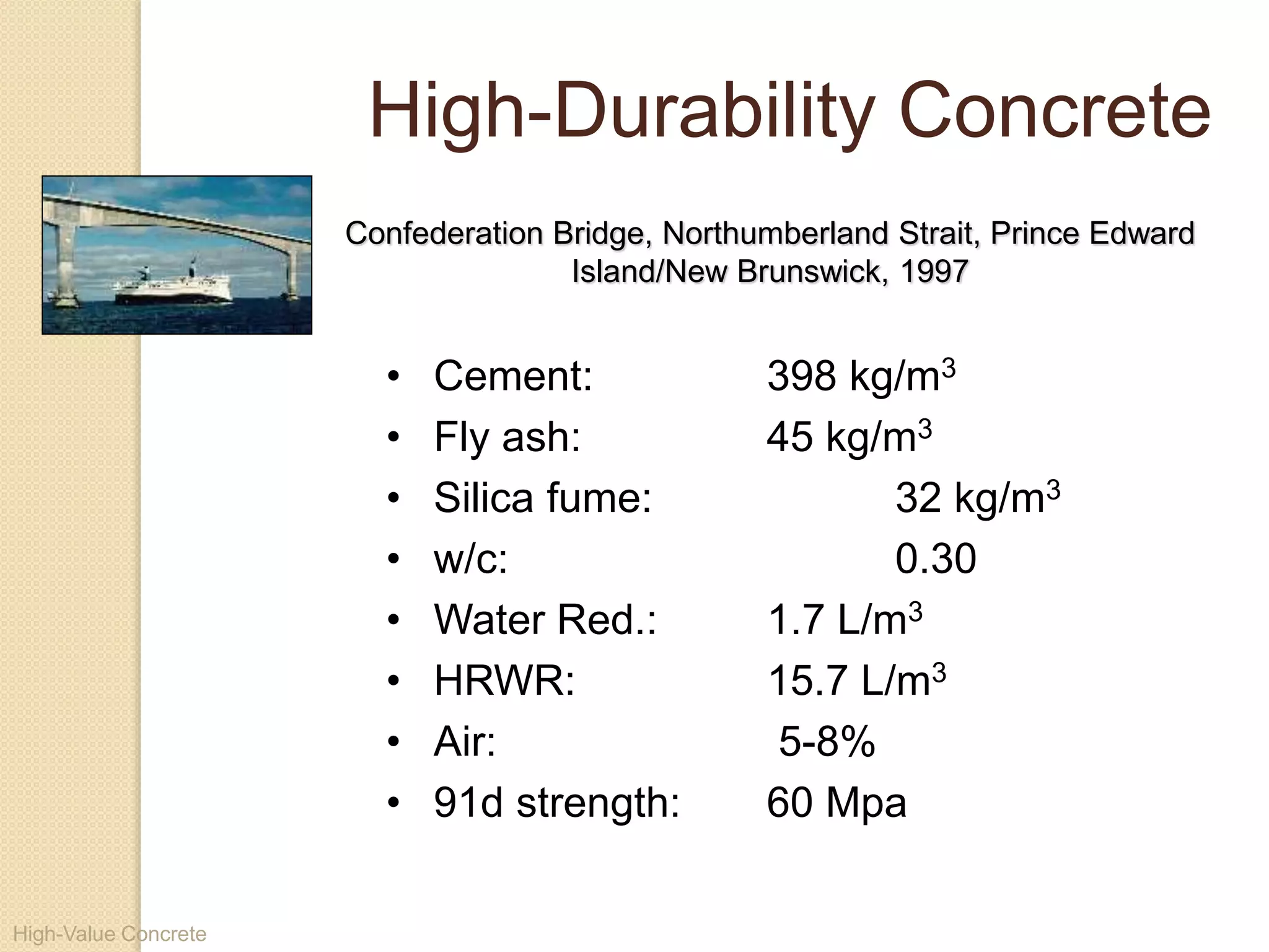 High strength concrete | PPTX