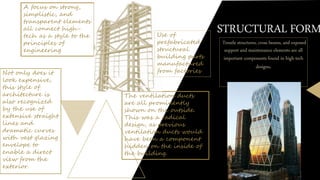 High tech architecture | PPTX