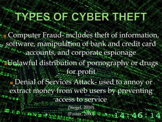 High Tech (Cyber) Crimes | PPT