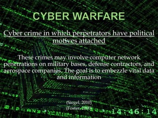 High Tech (Cyber) Crimes | PPTX