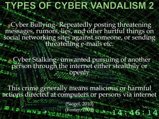 High Tech (Cyber) Crimes | PPT