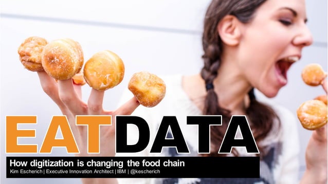Eat Data - How digitization is changing the food chain | PPT