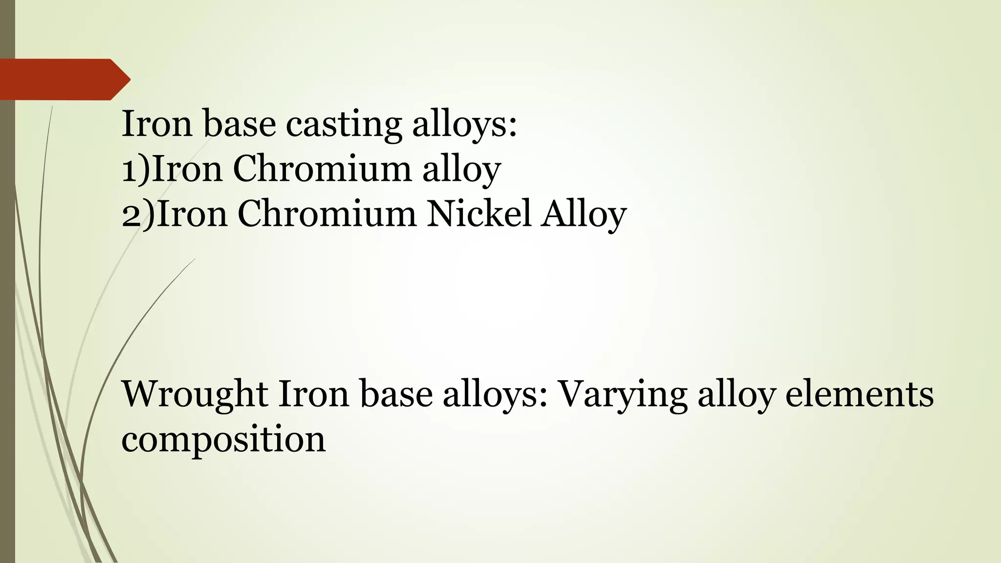 High temperature materials | PPTX